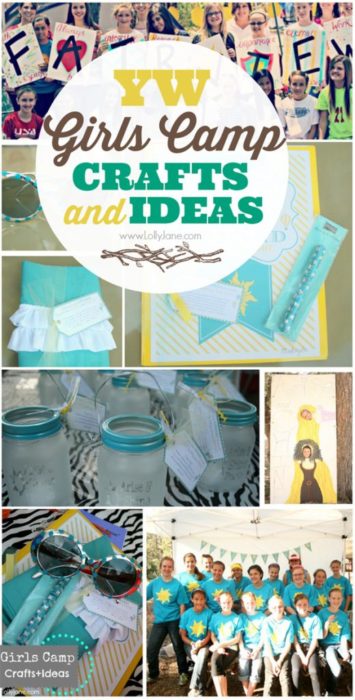 Girls Camp Crafts and Ideas