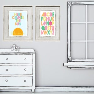 free childrens art prints