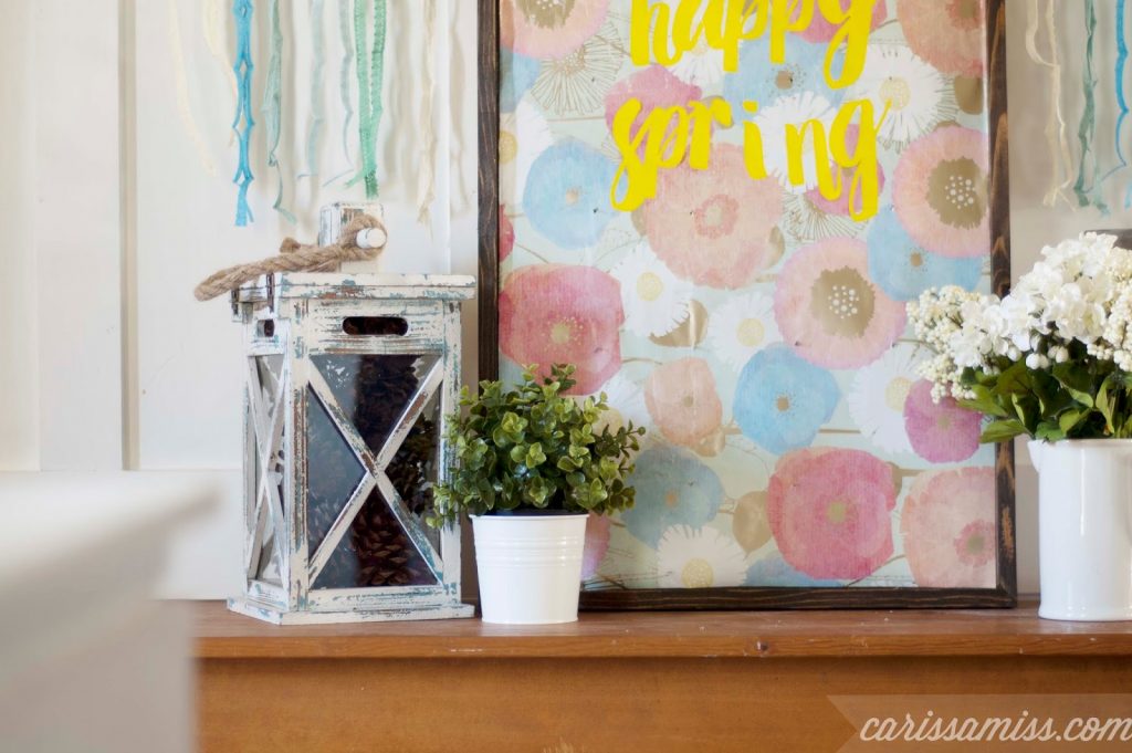 Happy Spring Art tutorial