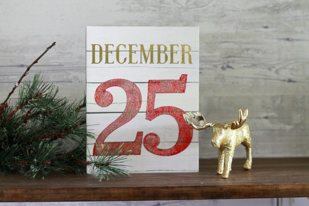 DIY Christmas Art in a crafternoon