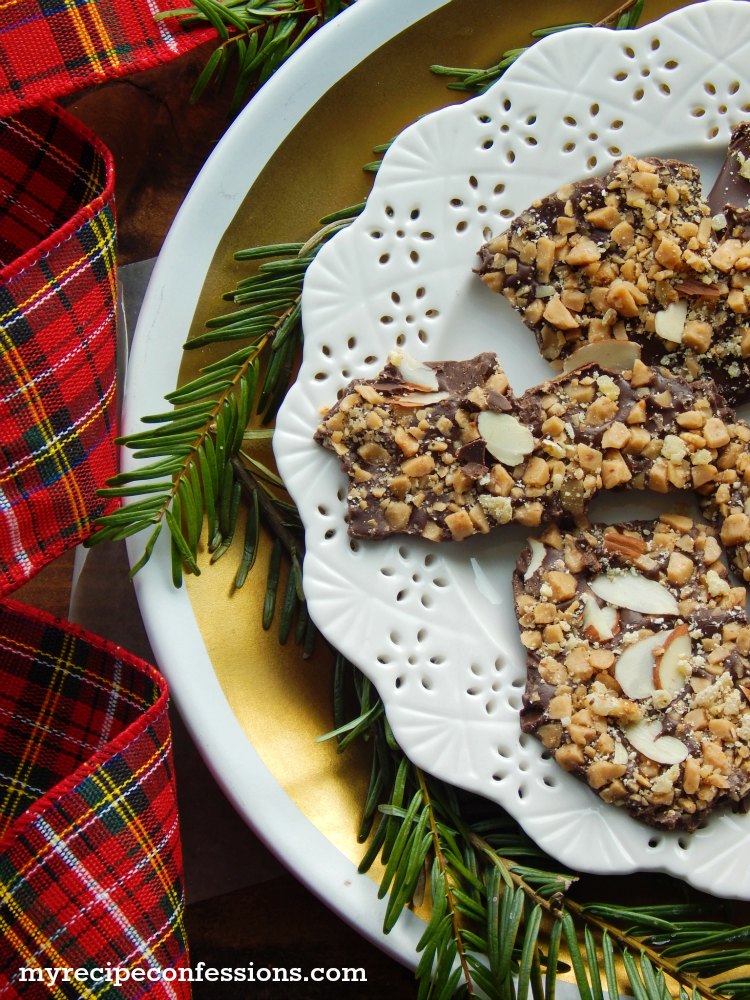 English Toffee Bark recipe - Lolly Jane
