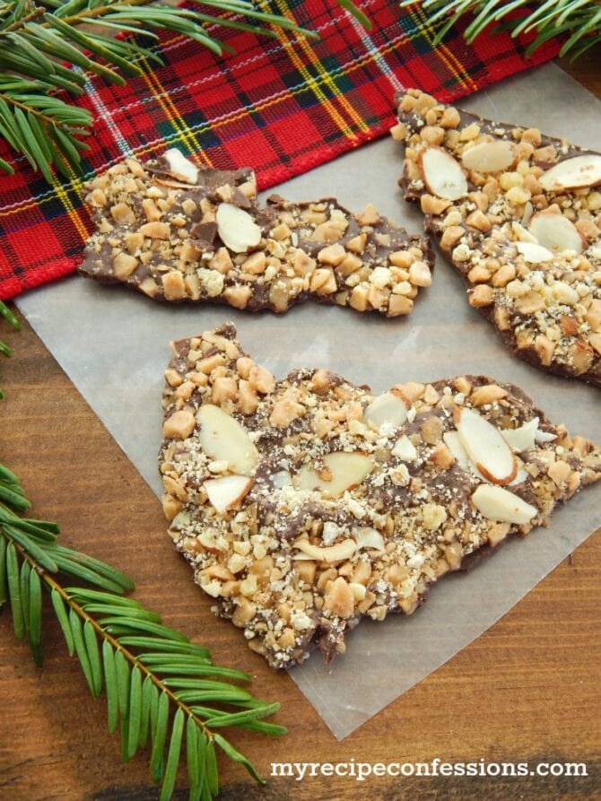 English Toffee Bark recipe - Lolly Jane