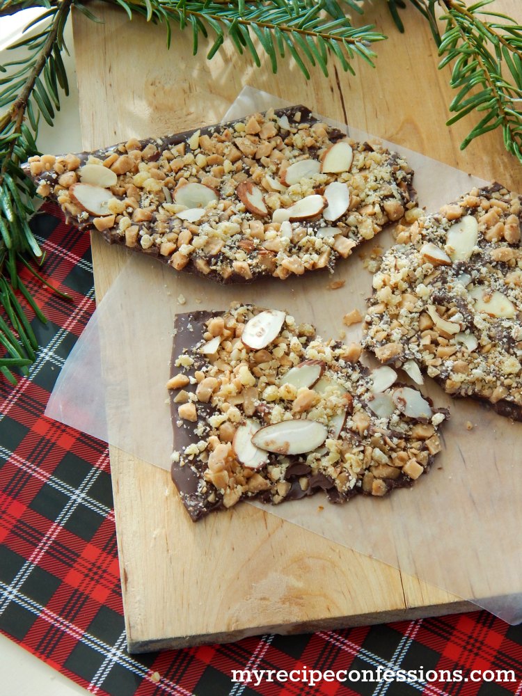 English Toffee Bark recipe - Lolly Jane