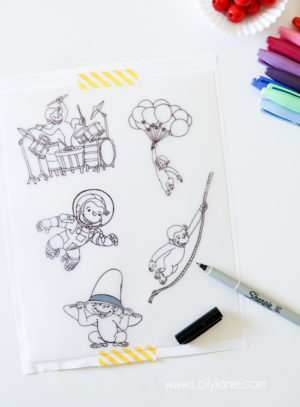 Curious George DIY Charms - Lolly Jane