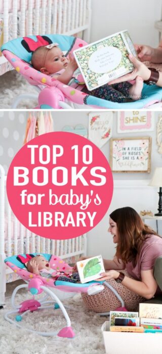 top 10 books to have in baby's library - Lolly Jane