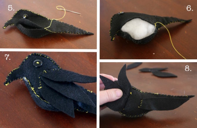 Poe-Inspired Raven Halloween Decor - Lolly Jane