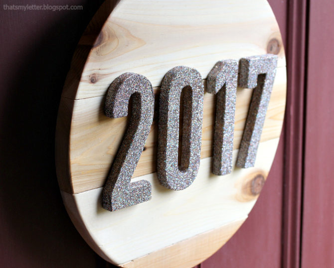 2017 circular wall decor diy