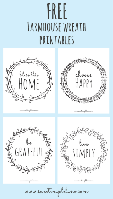 9 farmhouse printables to cozy up your home - Lolly Jane