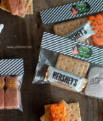 Halloween Smores + Free Treat Bag Toppers
